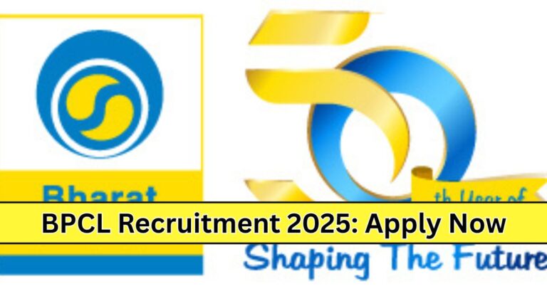 BPCL Experienced Professionals Recruitment 2025